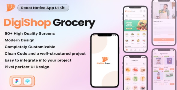 Grocery Application Ui Kit React Native Ui Kit With Source Code Graphicfort
